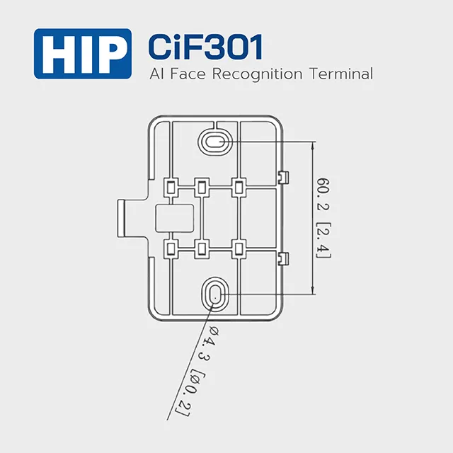 HIP เครื่องสแกนใบหน้า AI รุ่น CiF301 - https://www.hip.co.th/