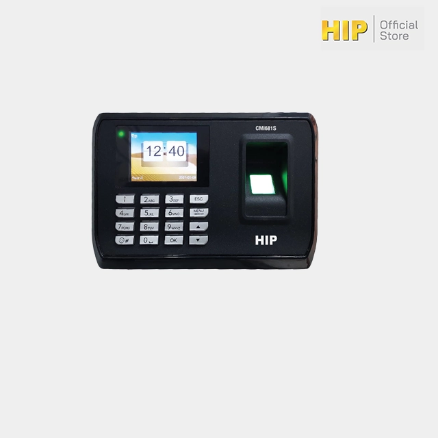 HIP เครื่องสแกนลายนิ้วมือ รุ่น CMi681S - https://www.hip.co.th/